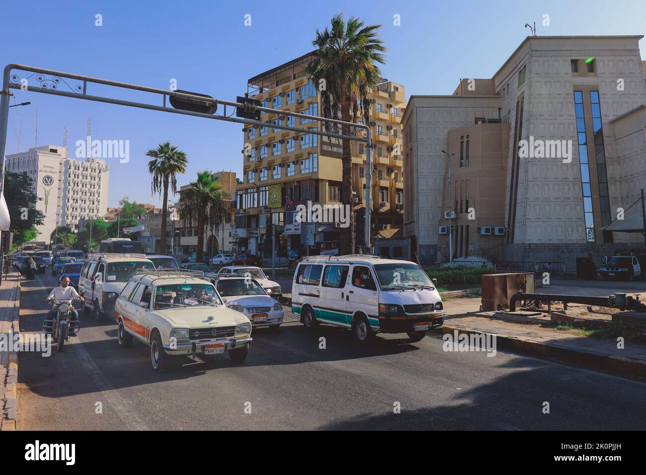 Egyptian Local Building in Aswan city, Egypt Stock Photo - Alamy