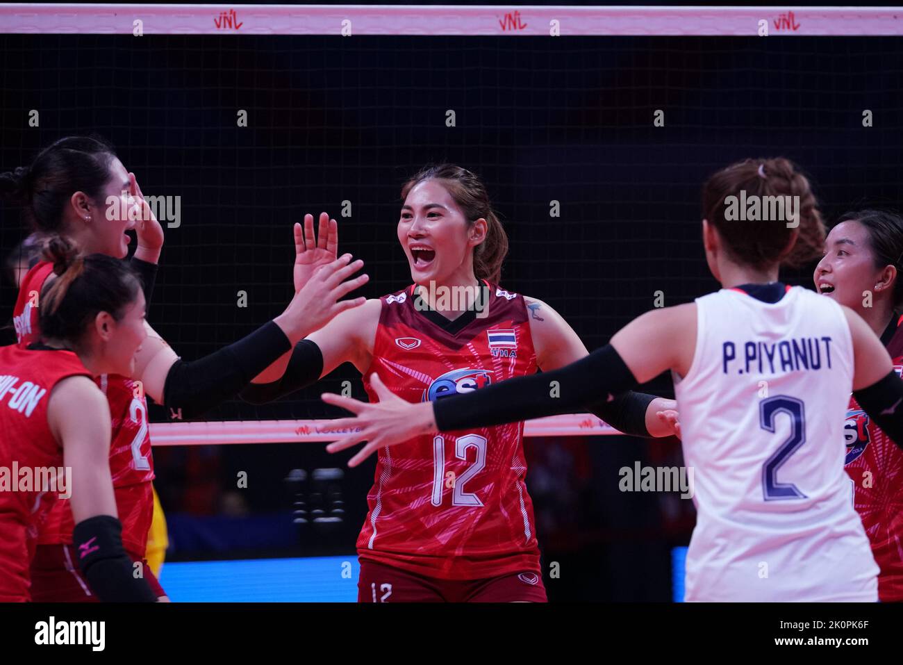 ANKARA, TURKIYE - JUNE 05, 2022: Bamrungsuk Hattaya in Thailand vs ...