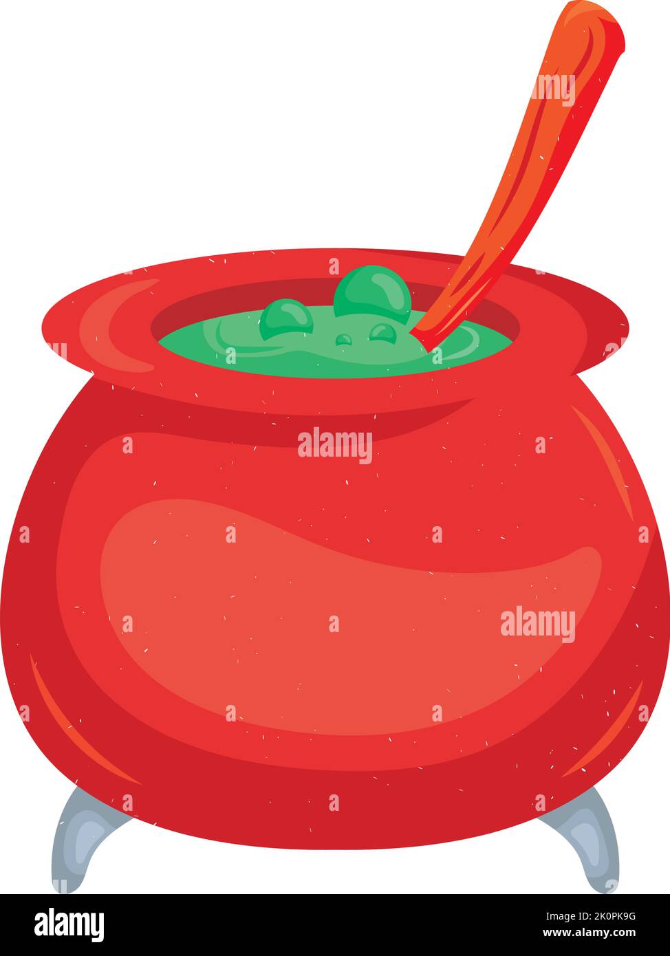 red cauldron icon Stock Vector Image & Art - Alamy