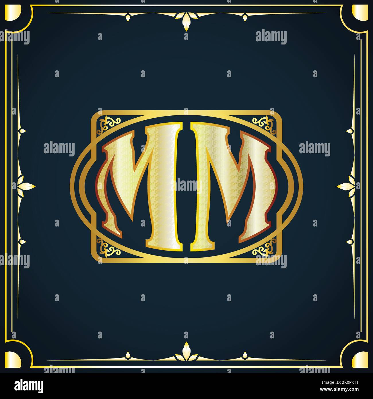 Mm signature Stock Vector Images - Alamy