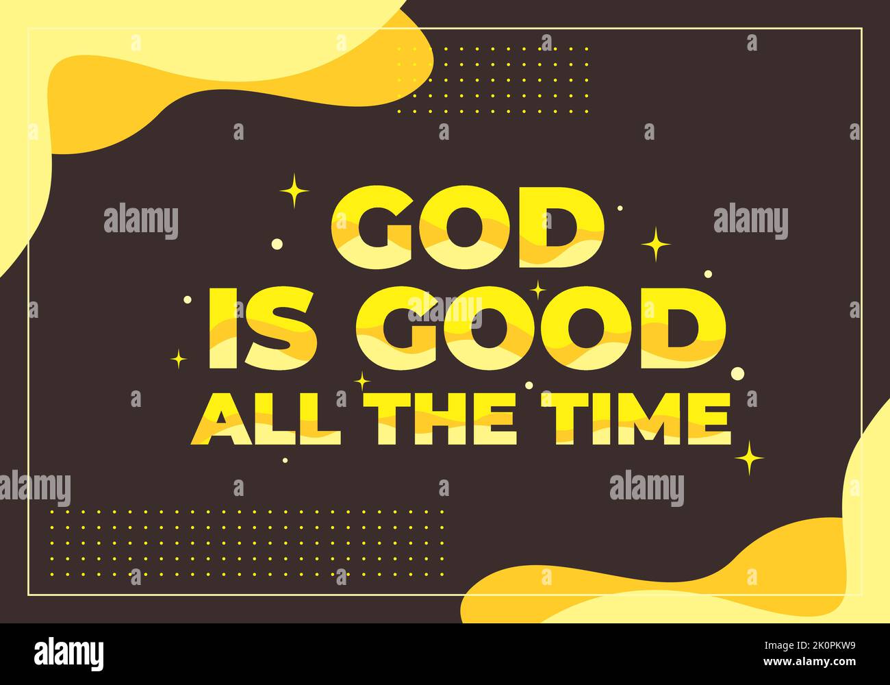 God is good Stock Vector Images - Alamy