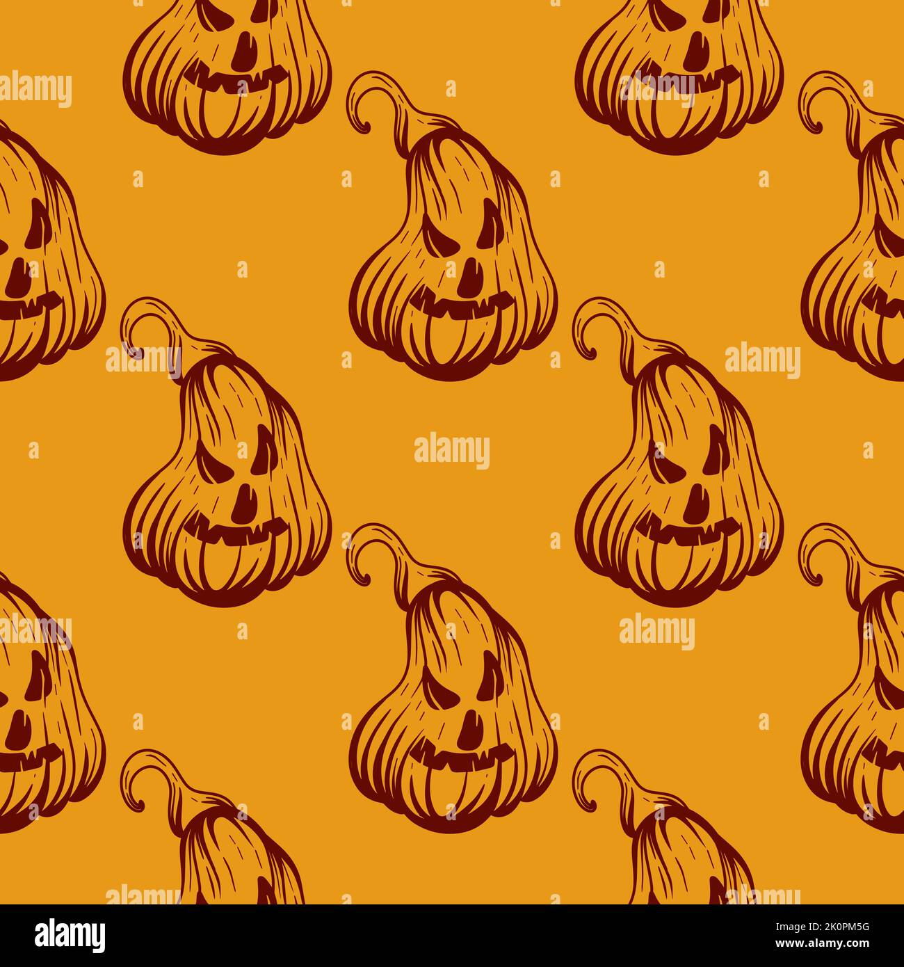 Orange theme seamless pattern vector hi-res stock photography and ...
