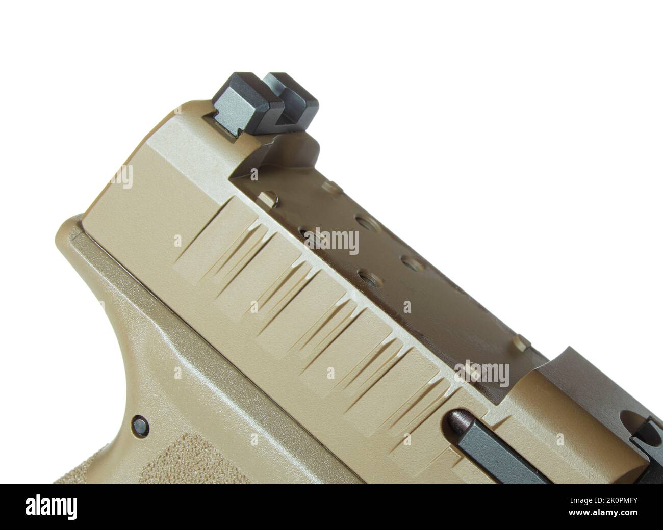 Slot and footprint for mounting an optic on a semi auto pistol Stock ...