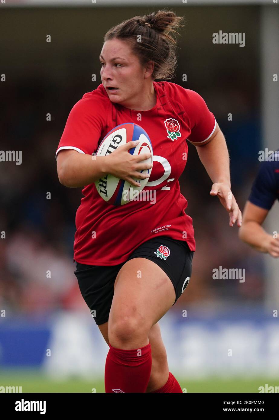 England's Amy Cokayne during the Women's Friendly at Sandy Park, Exeter ...