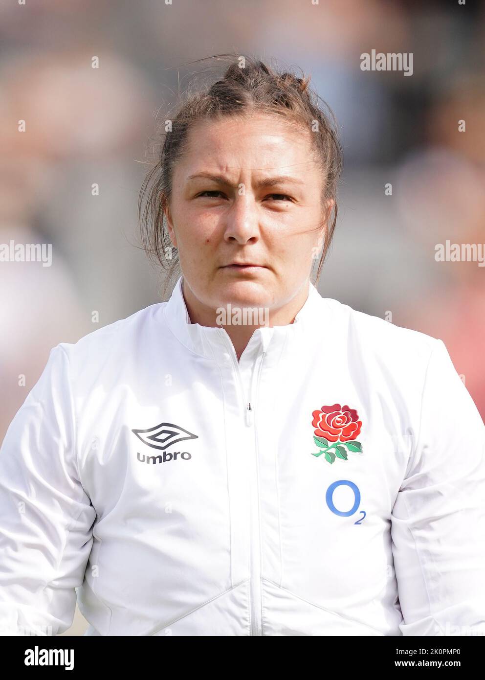England's Amy Cokayne during the Women's Friendly at Sandy Park, Exeter ...