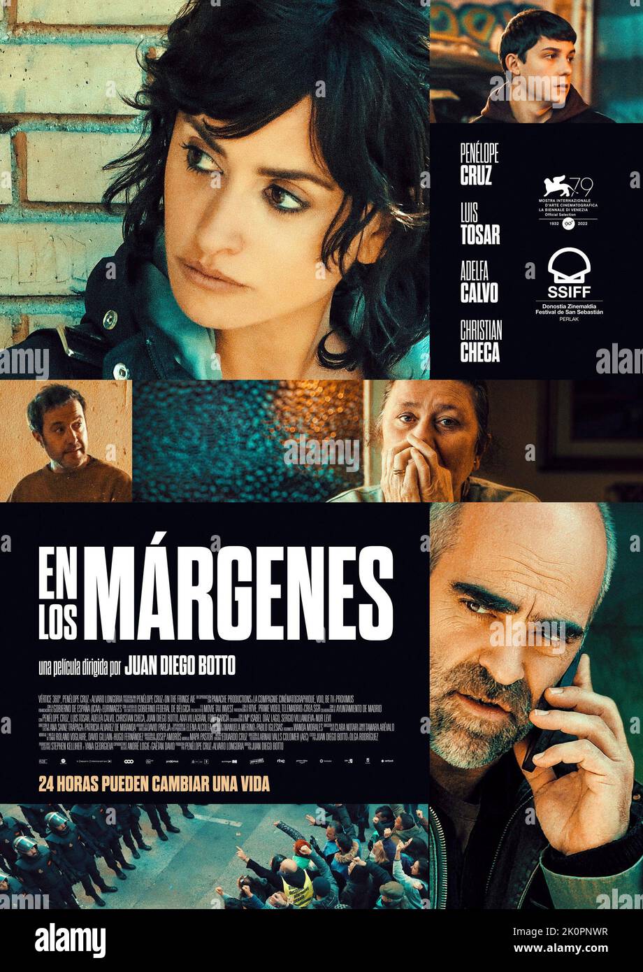 ON THE FRINGE, (aka EN LOS MARGENES), Spanish poster, from left: Sergio ...