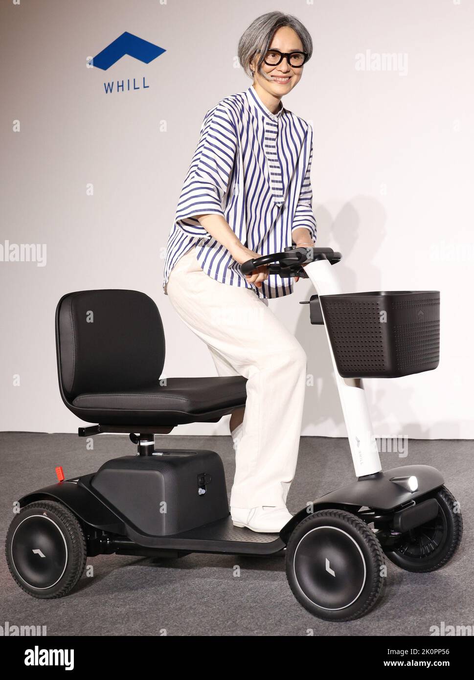 Tokyo, Japan. 13th Sep, 2022. A model demonstrates to drive Japan's ...