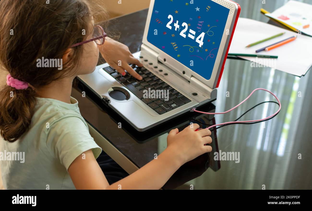 Distance learning for children. Computer development for the child ...