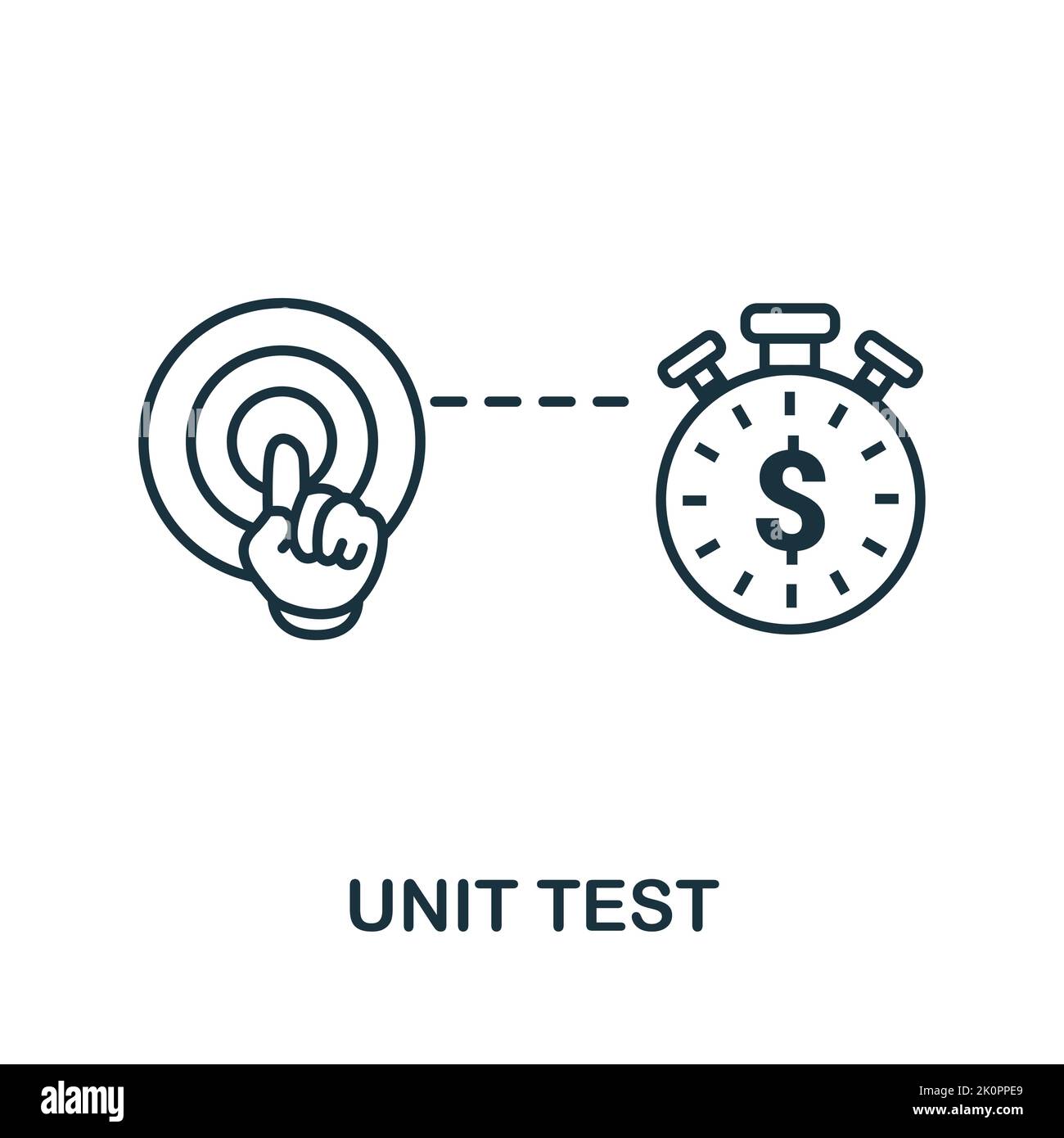 Unit Test Icon Simple Element From Agile Method Collection Filled Unit Test Icon For Templates 4625