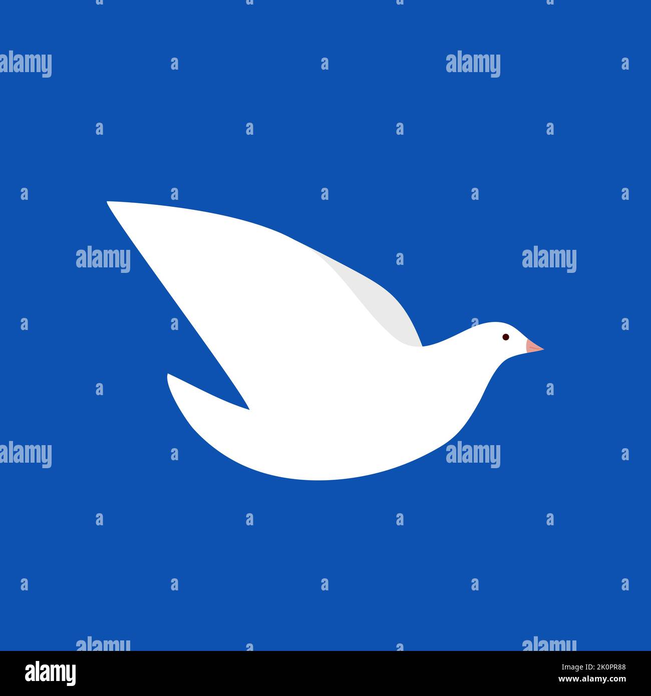 White Dove Icon