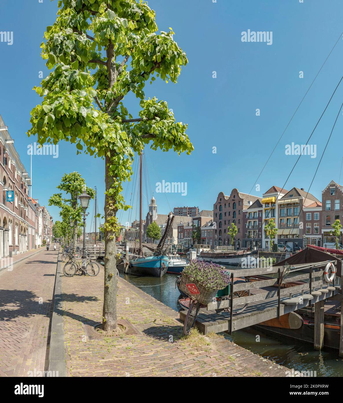 Historic ships at the outport, Delfshaven - Rotterdam, Zuid-Holland ...