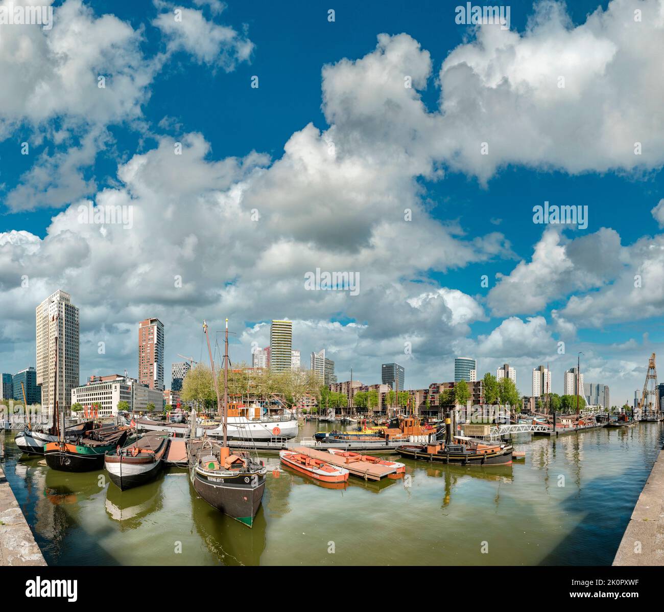 Maritime Museum at the Leuvehaven, Rotterdam, Zuid-Holland, Netherlands ...