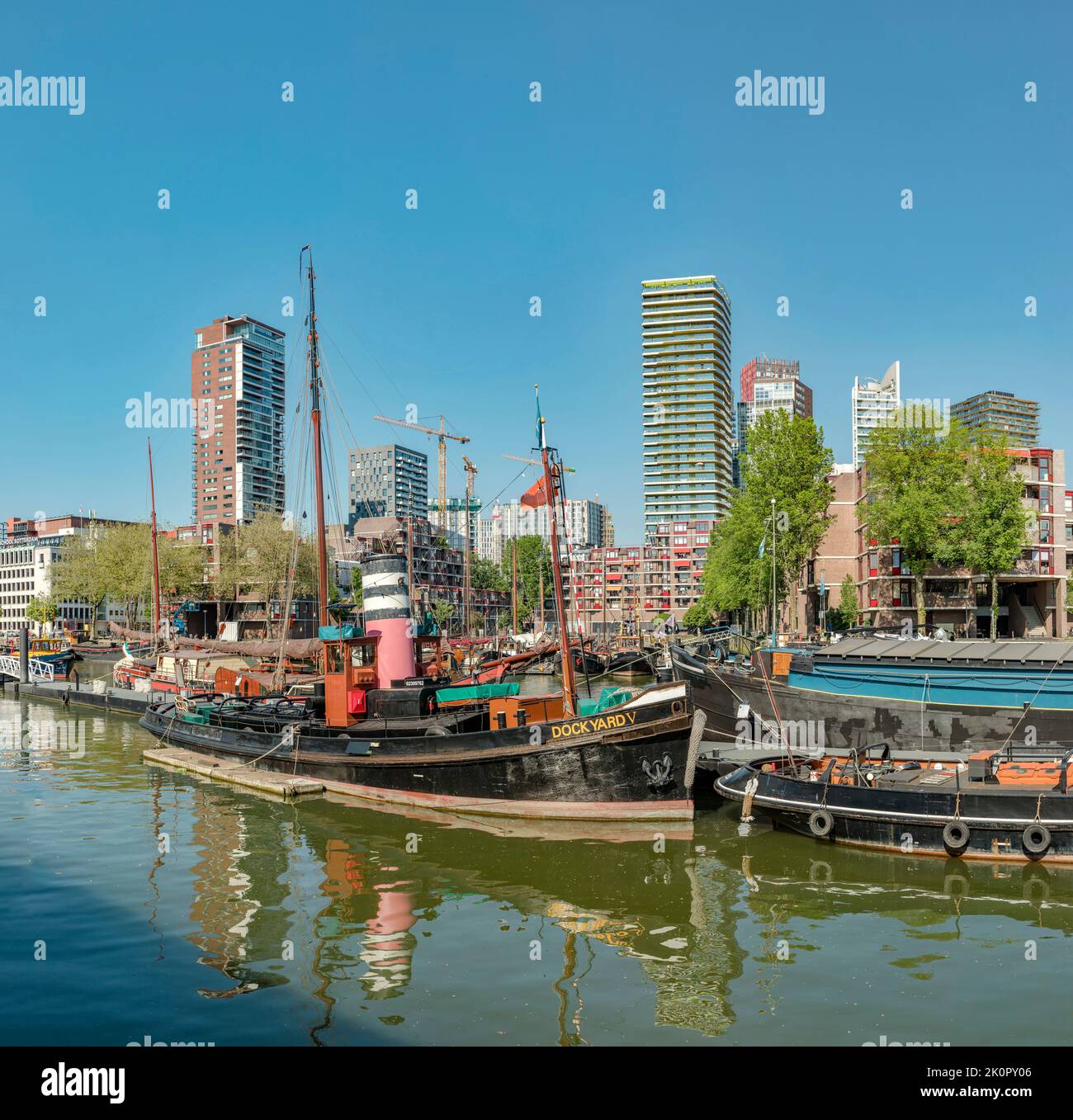 Maritime Museum at the Leuvehaven, Rotterdam, Zuid-Holland, Netherlands ...