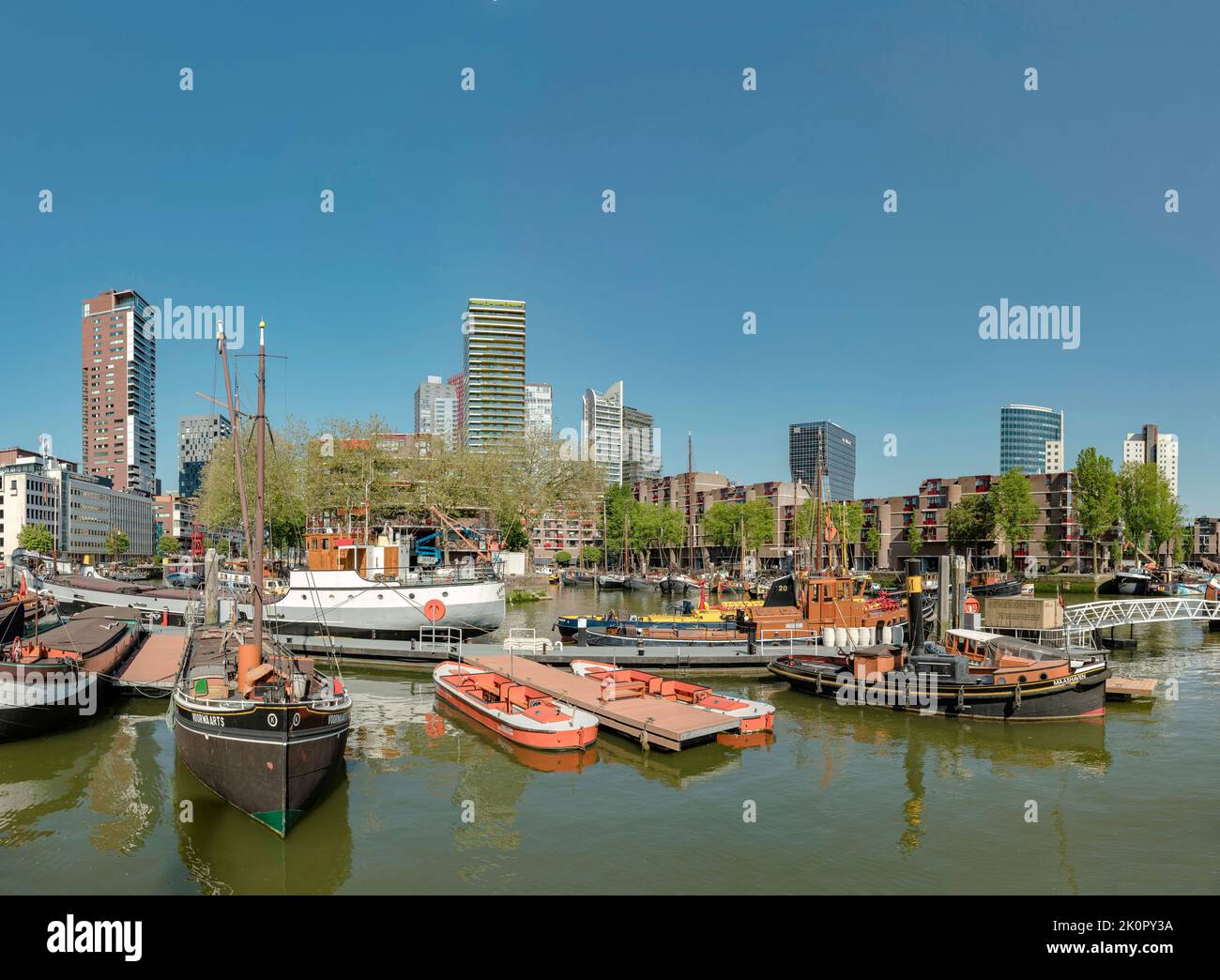 Maritime Museum at the Leuvehaven, Rotterdam, Zuid-Holland, Netherlands ...