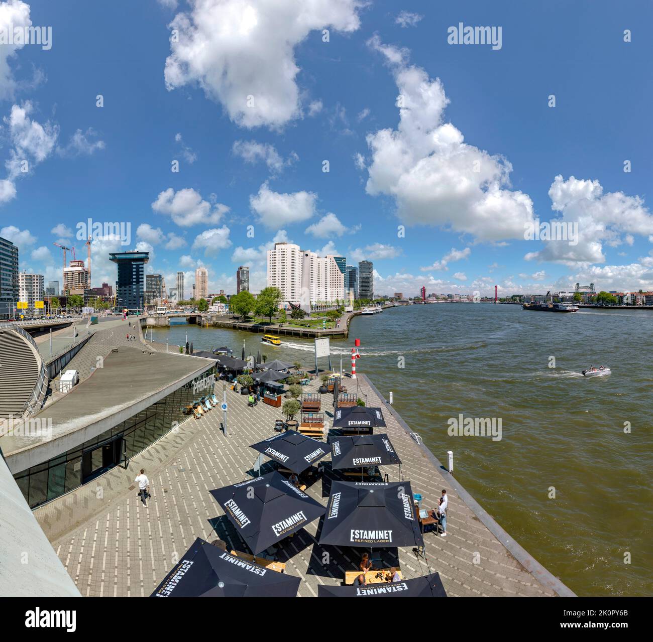 Rotterdam cafe river hi-res stock photography and images - Alamy