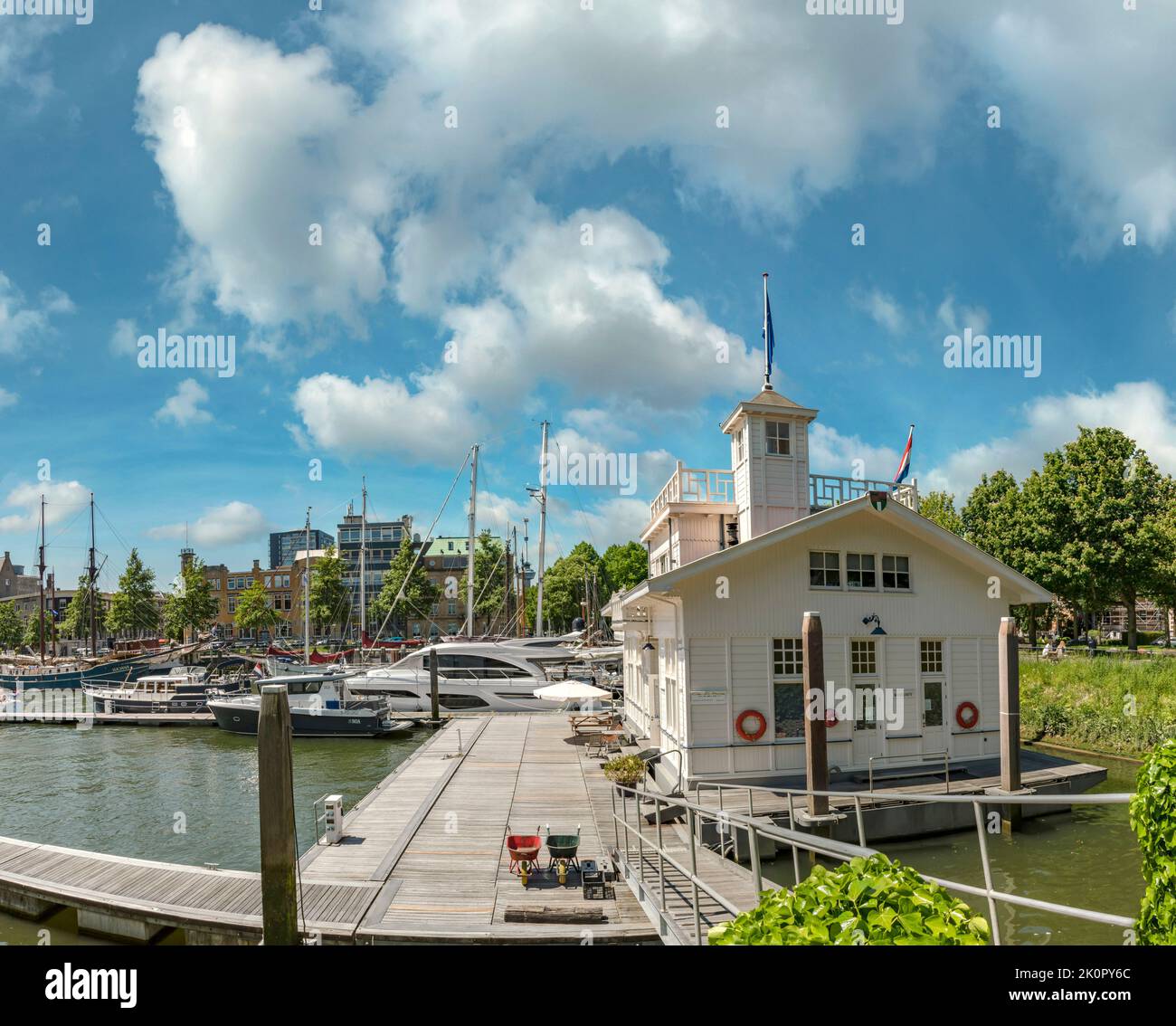 The pleasure port called De Veerhaven, Rotterdam, Zuid-Holland ...