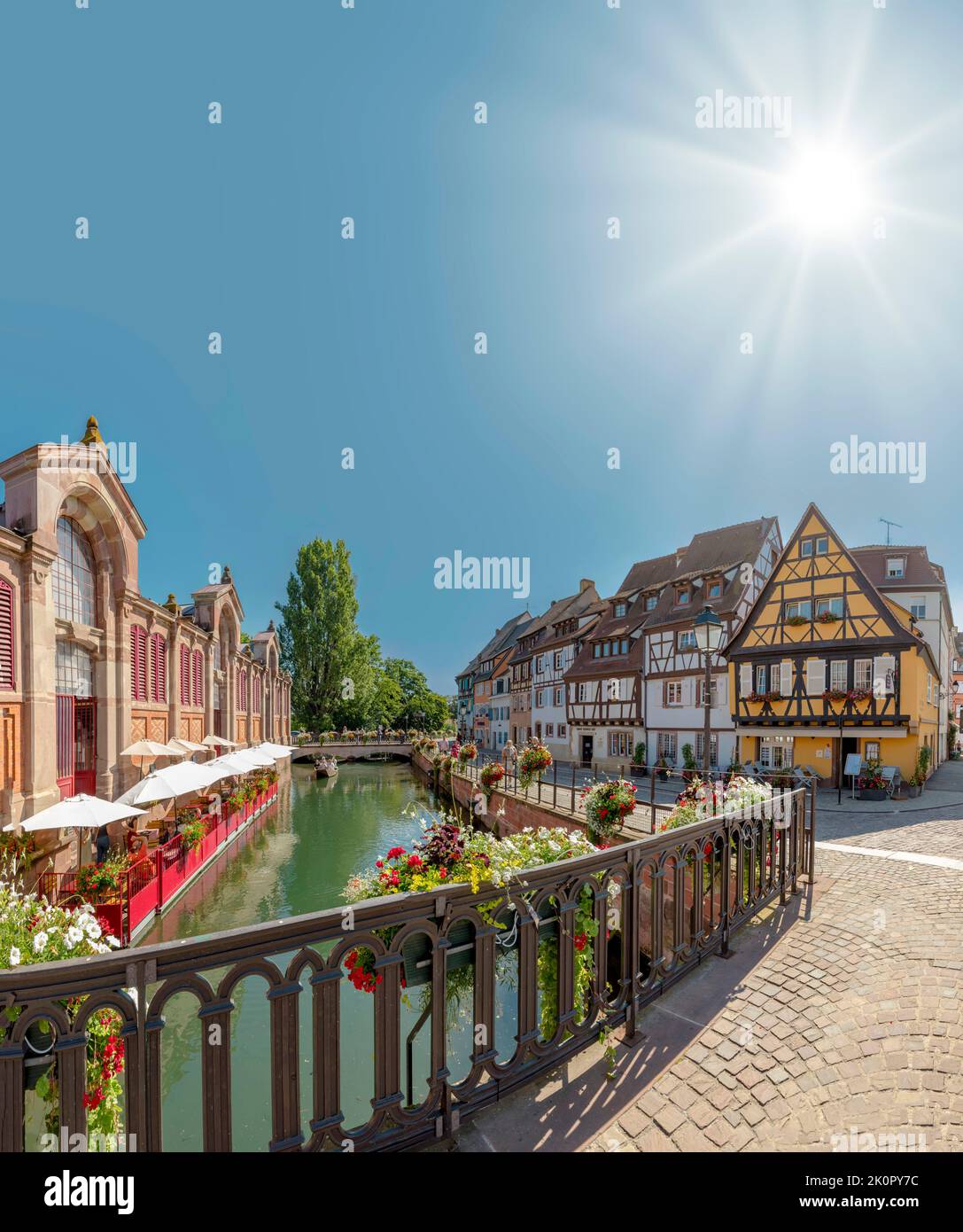 La Petite Venise, Half-timbered houses, Quai de la Poissonnerie, Colmar ...