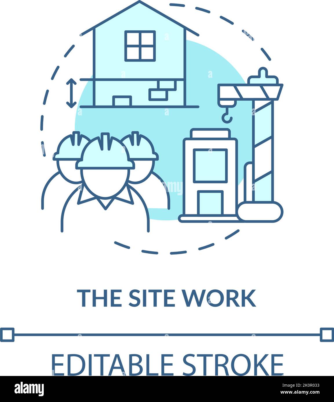 Exterior site drawing Stock Vector Images - Alamy