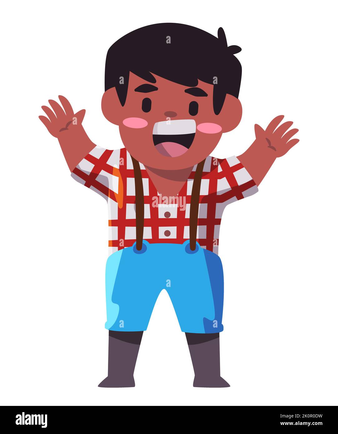 Man in blue shirt wearing Stock Vector Images - Alamy