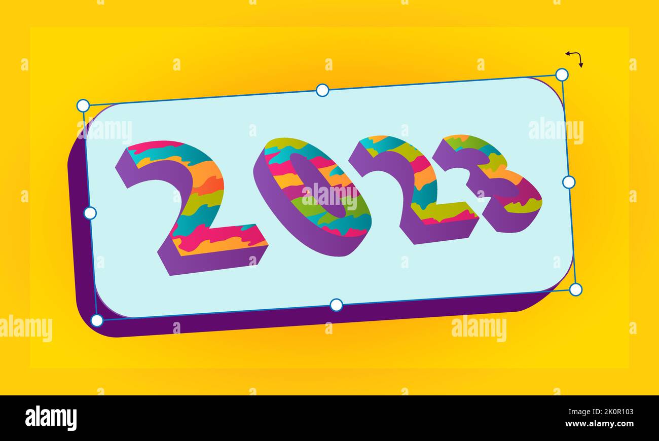 2023 design trends Stock Vector Image & Art - Alamy