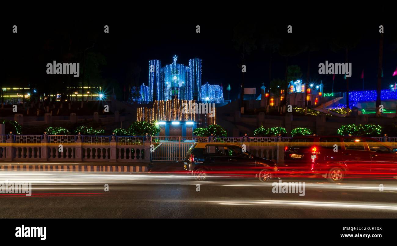 The Cathedral of Mary Help of Christians in Shillong, Meghalaya, India ...