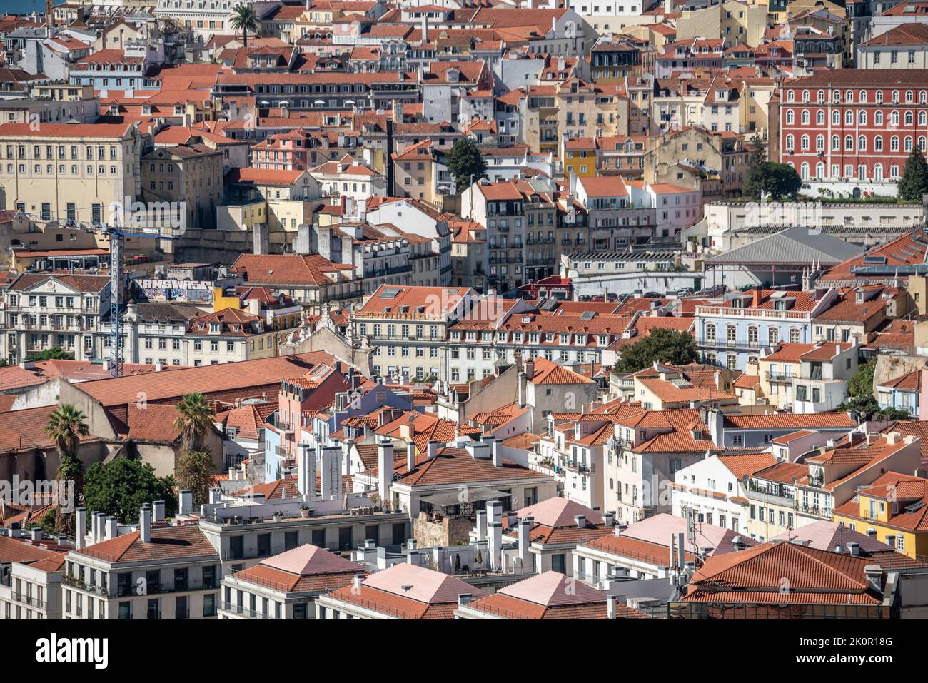 Lisbon, September 9th 2022: Lisbon, the capital city of Portugal Stock ...
