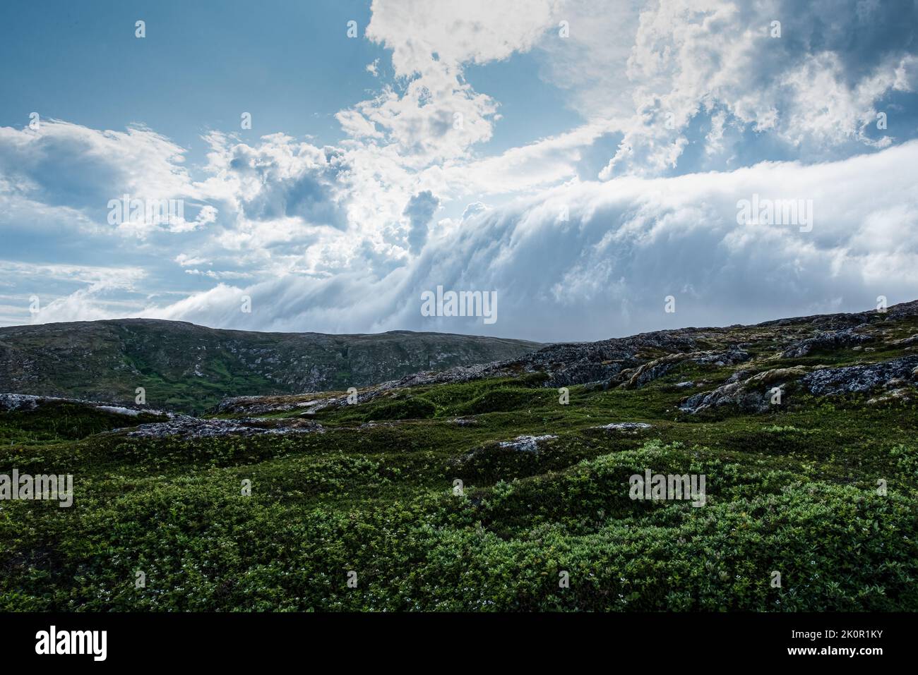 Dramatic Labrador Landscape near Battle Harbor Stock Photo - Alamy