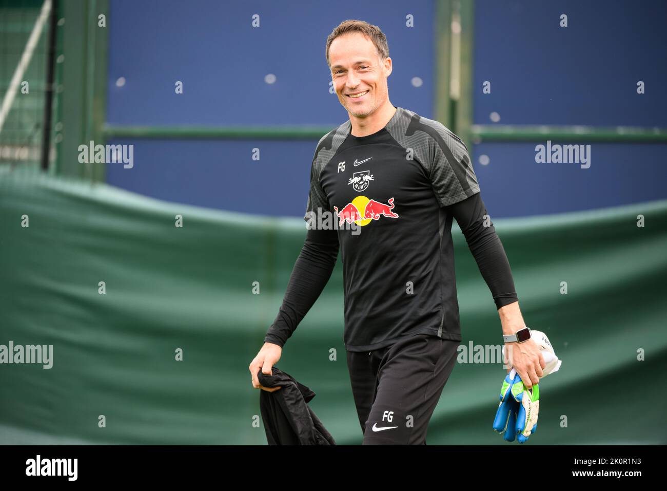 Leipzig, Germany. 13th Sep, 2022. Soccer: Champions League, before the ...