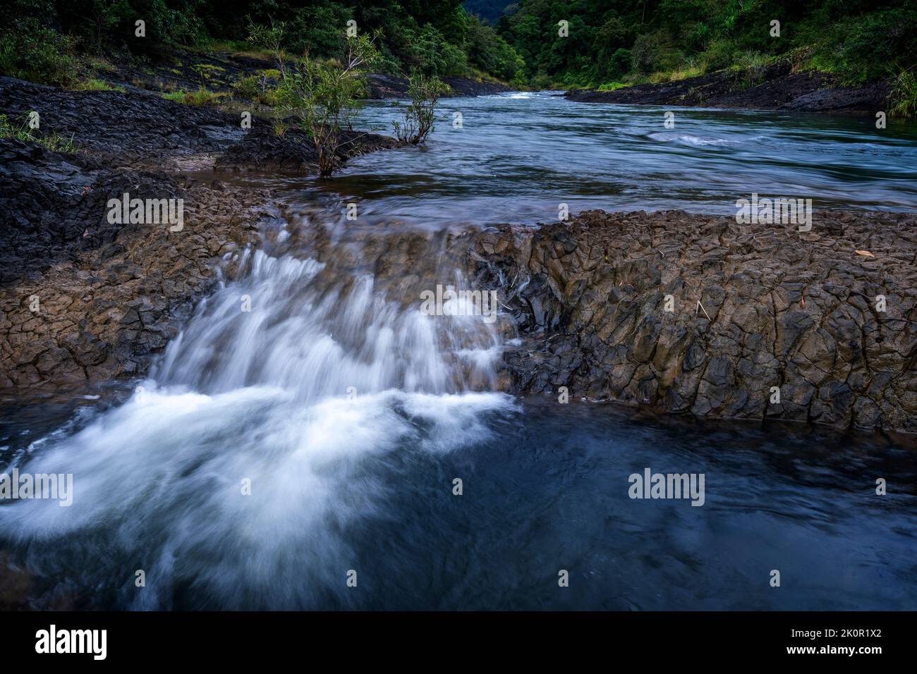 Rapids on Tully River Gorge, North Queensland Stock Photo - Alamy