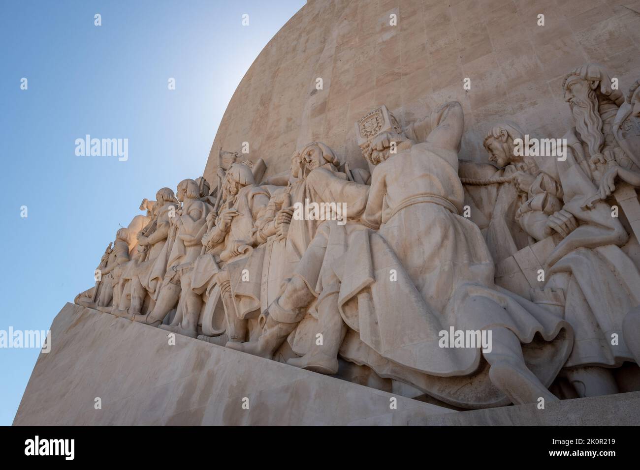 Lisbon, September 9th 2022: The Monument to the Discoveries (Padrão dos ...