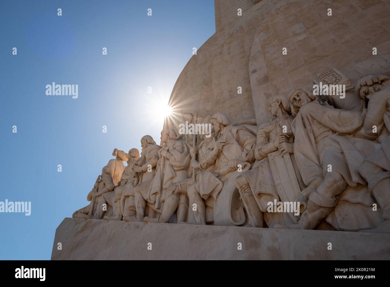 Lisbon, September 9th 2022: The Monument to the Discoveries (Padrão dos ...
