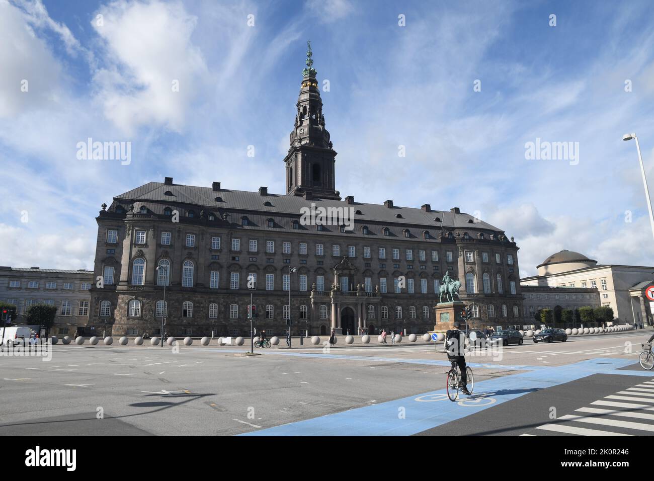 Copenhagen /Denmark/13 September 2022/ Christiansborg slote or ...