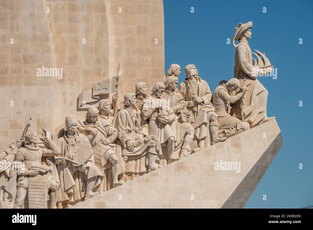 Lisbon, September 9th 2022: The Monument to the Discoveries (Padrão dos ...