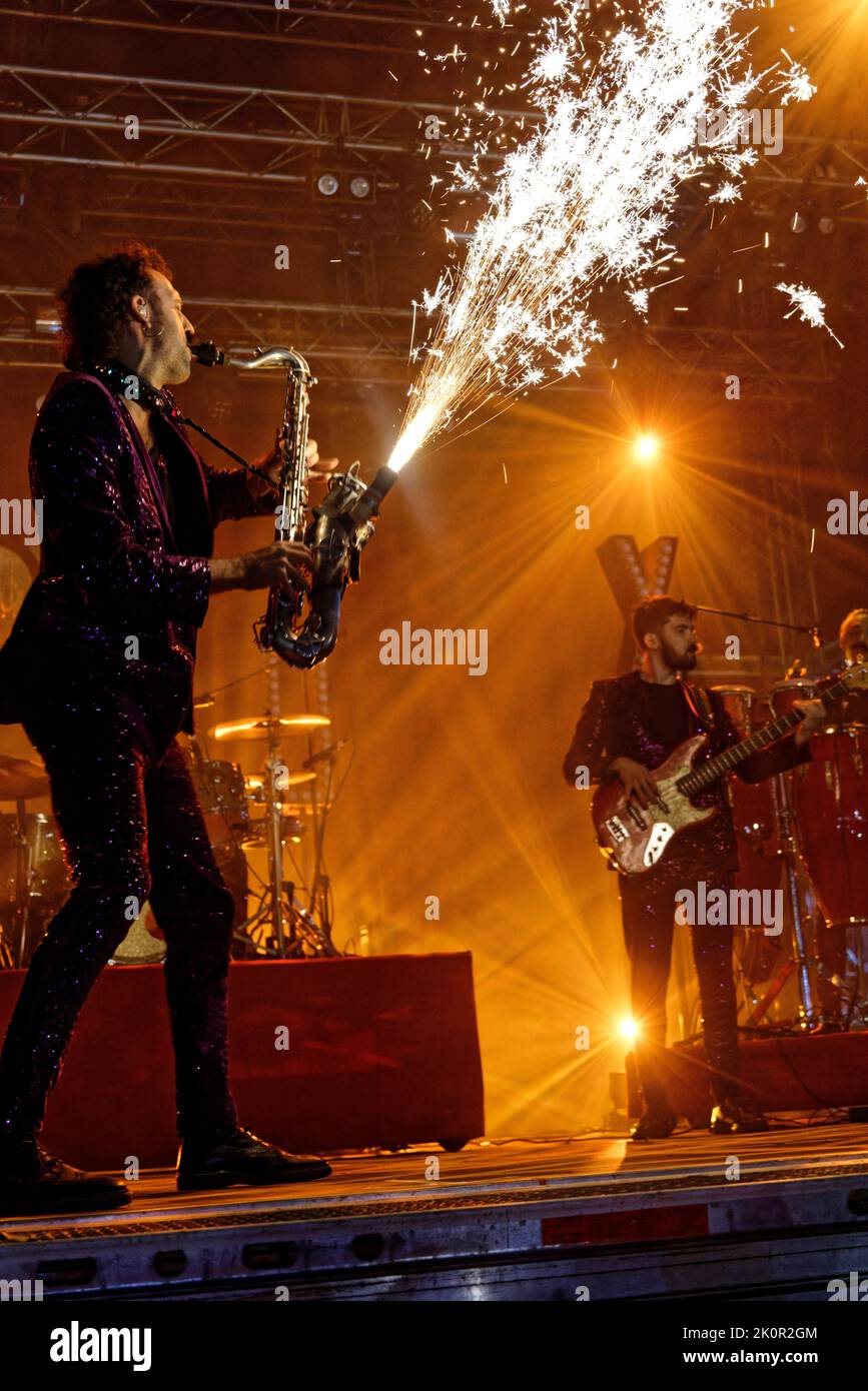 Bretigny sur Orge, France. 10th Sep, 2022. Deluxe performs on the ...