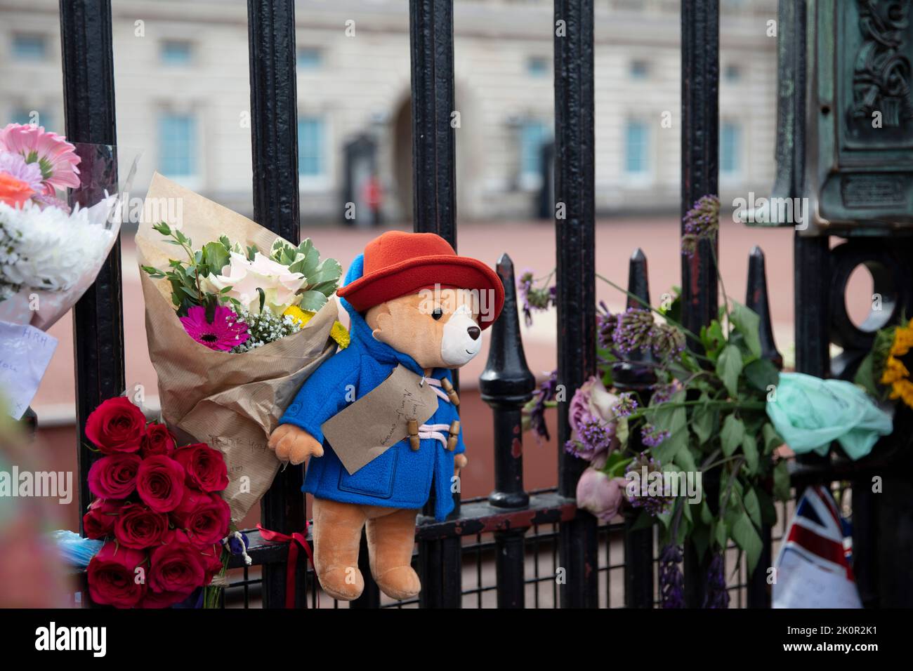 The queen and paddington bear hi-res stock photography and images - Alamy
