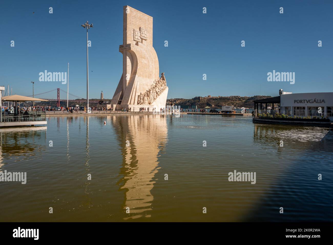 Lisbon, September 9th 2022: The Monument to the Discoveries (Padrão dos ...
