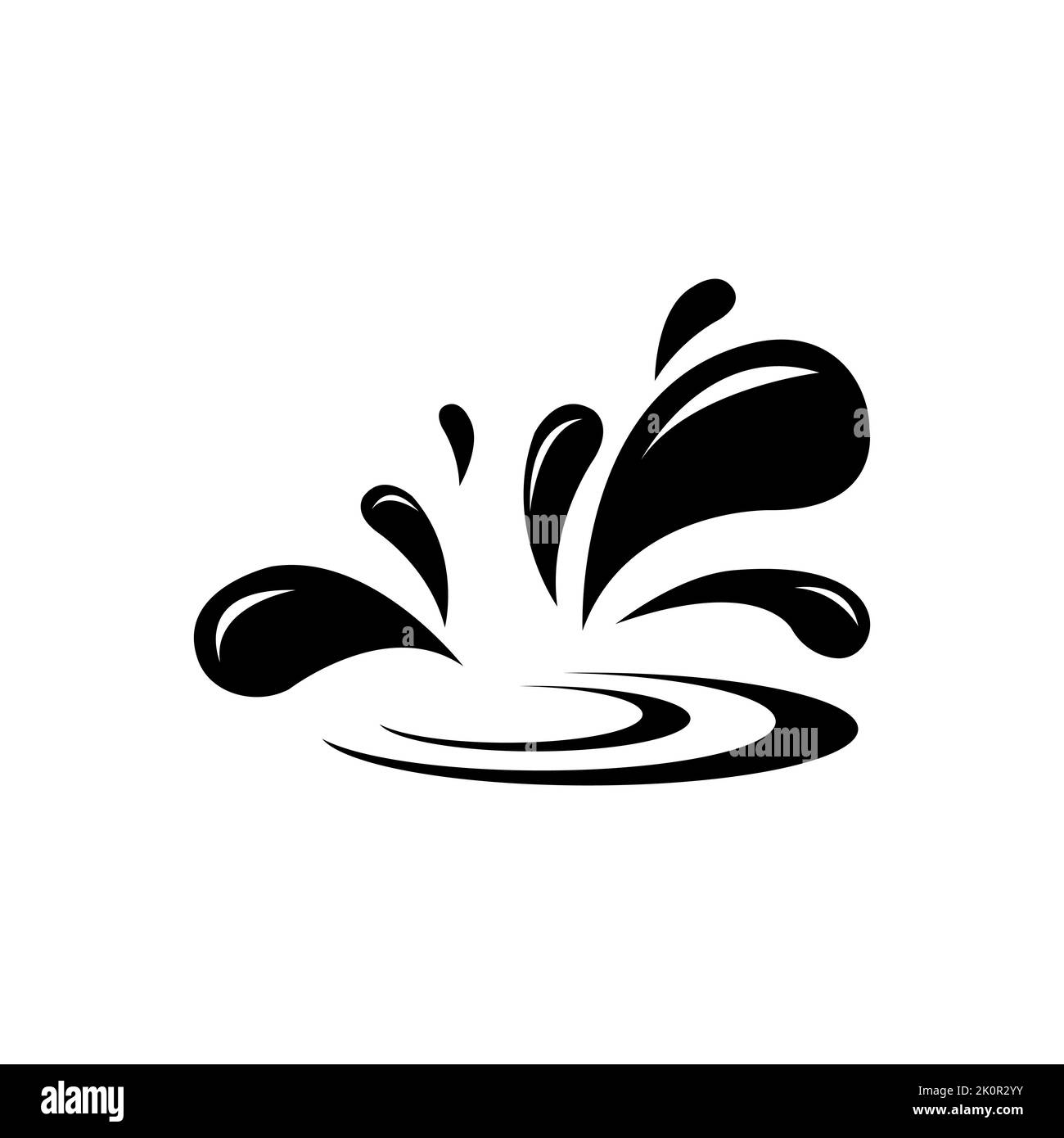 Spill vector vectors Black and White Stock Photos & Images - Alamy