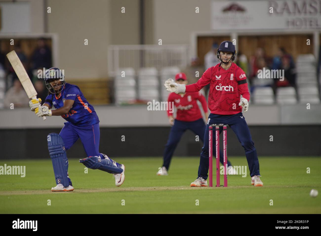 Chester le Street, England, 10 September 2022. Dayalan Hemalatha ...