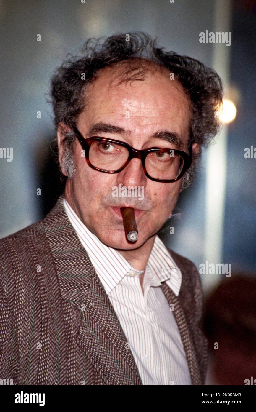File photo dated May 1985 of Jean-Luc Godard promoting his film ...