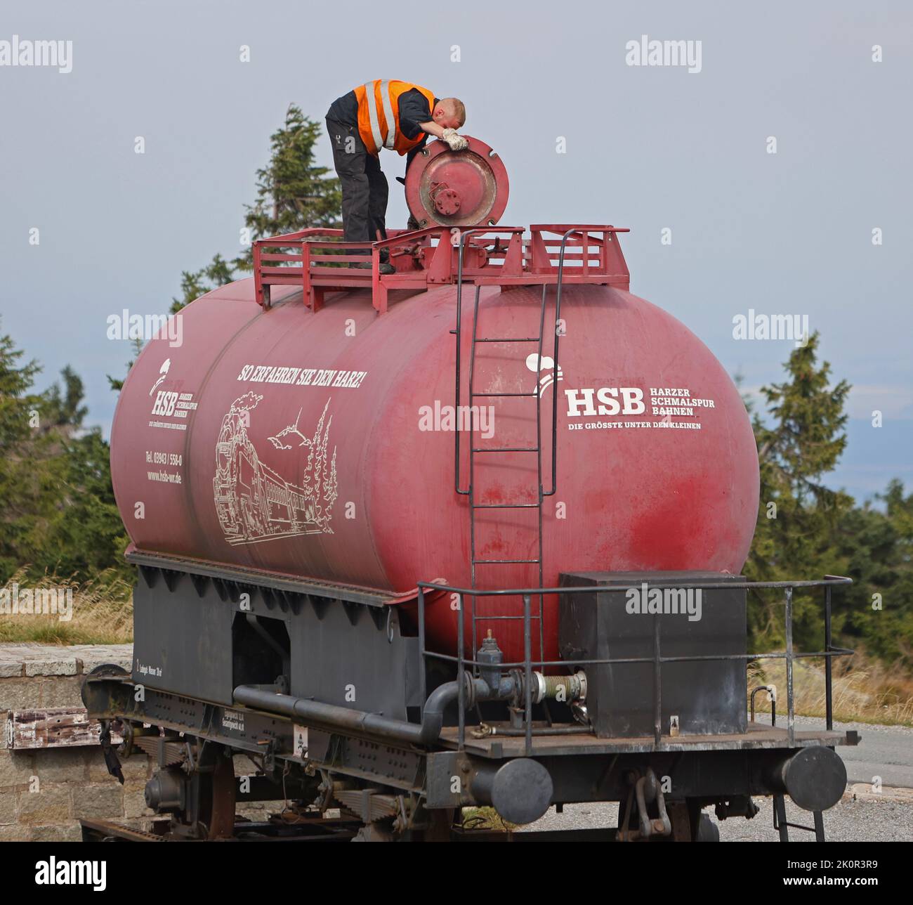Firefighting train water tank hi-res stock photography and images - Alamy