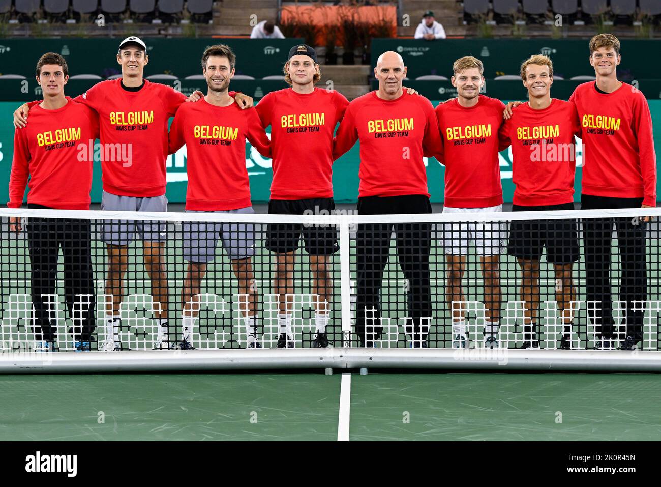 Belgian junior Gilles-Arnaud Bailly, Belgian Joran Vliegen, Belgian ...