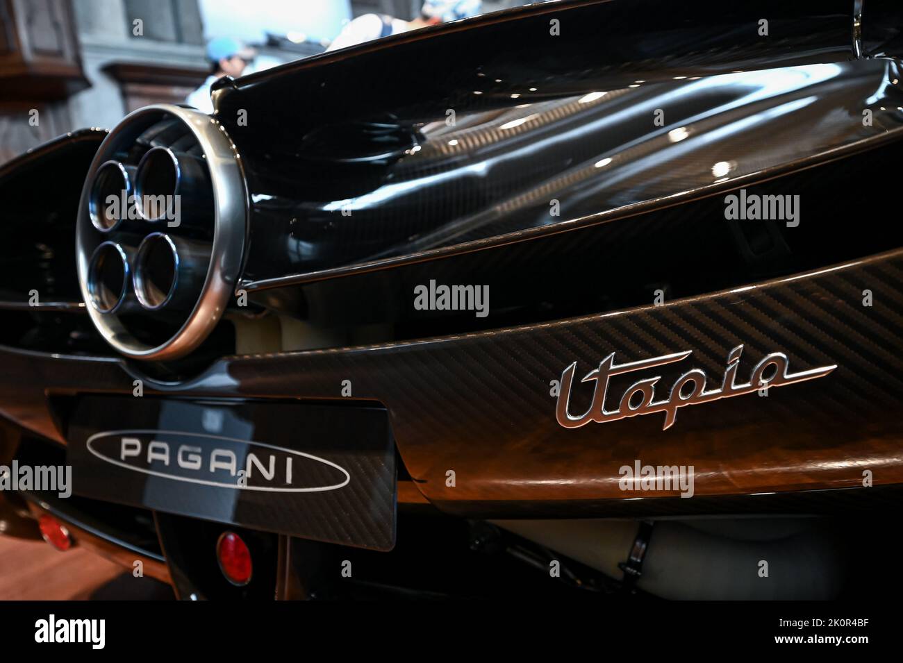 World premiere of the brand new Pagani Utopia Hypercar at Museo della ...