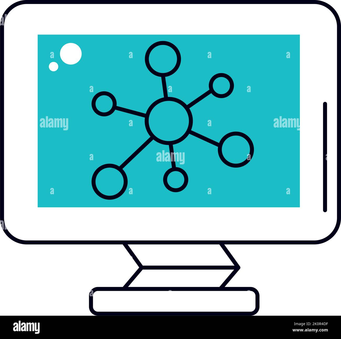 lab monitor icon Stock Vector Image & Art - Alamy