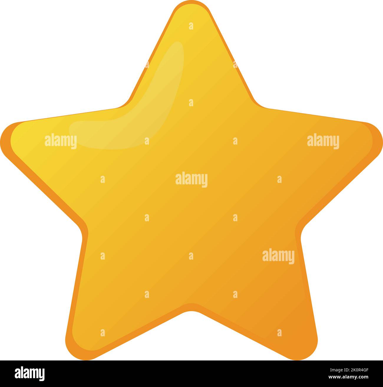 golden star icon Stock Vector Image & Art - Alamy