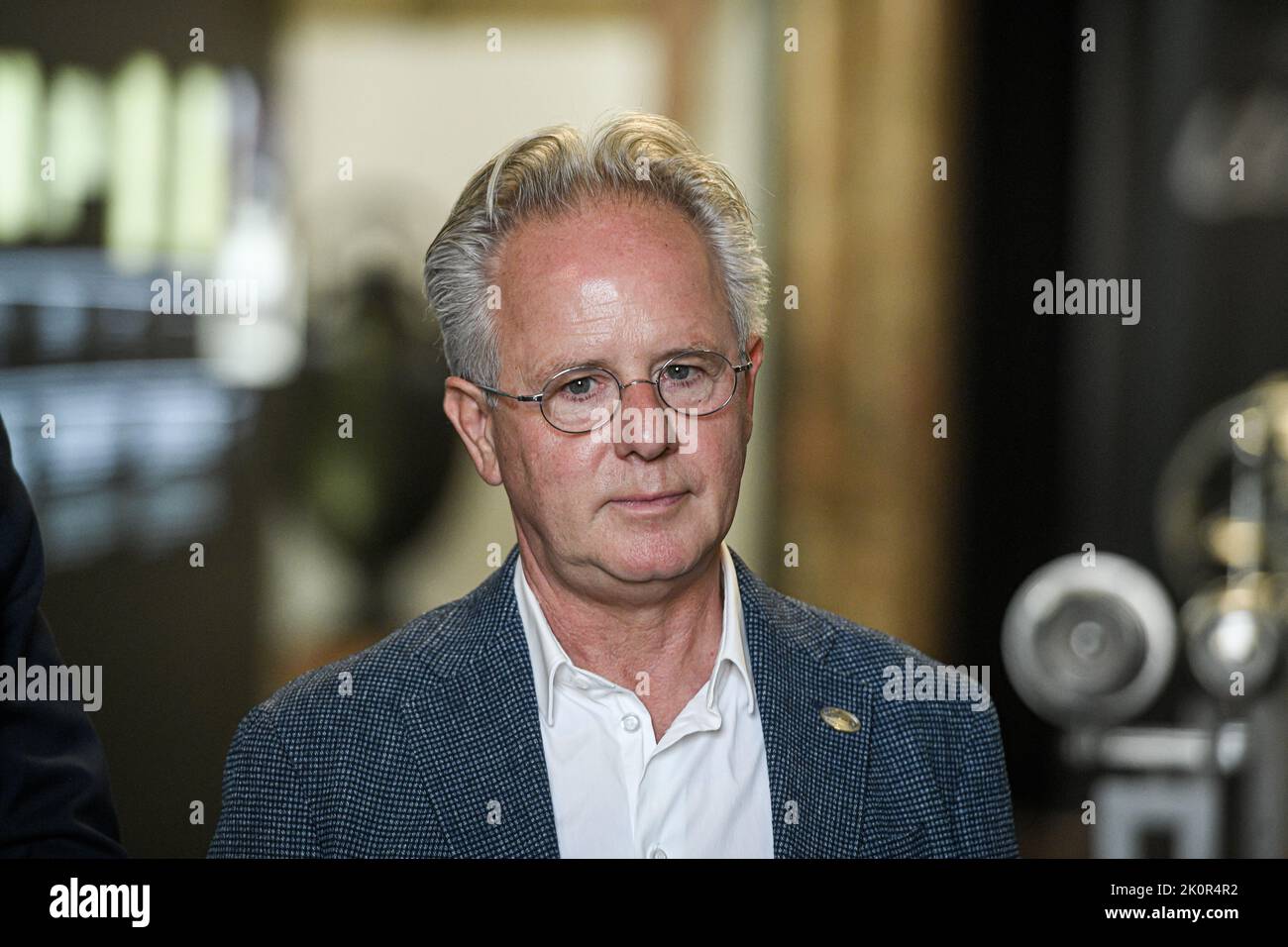 Horacio Pagani looks on during the World premiere of the brand new ...