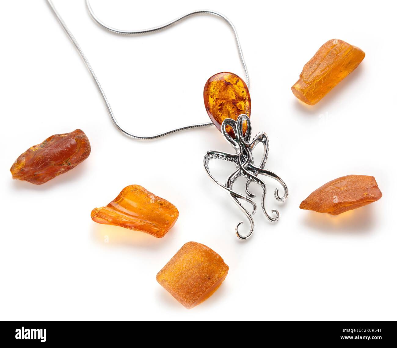 Amber jewellery set in a variety of different fittings from Octopus to ...