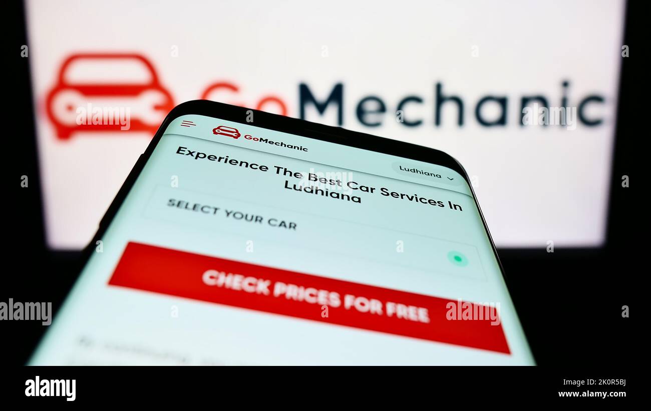 Mobile phone with website of Targetone Innovations Pvt. Ltd ...