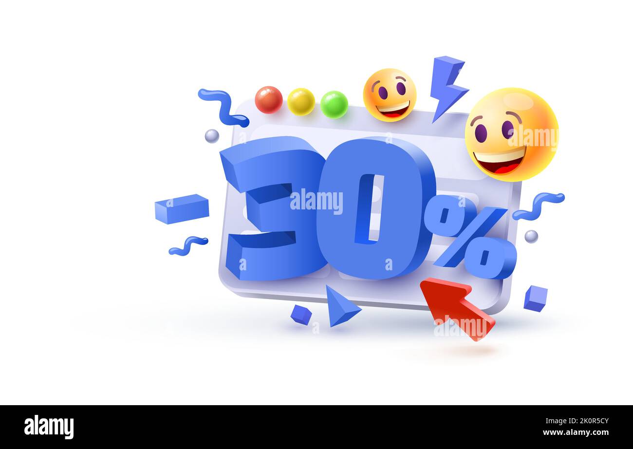 Special 30 off sale banner, promotion flyer, marketing label. Vector ...