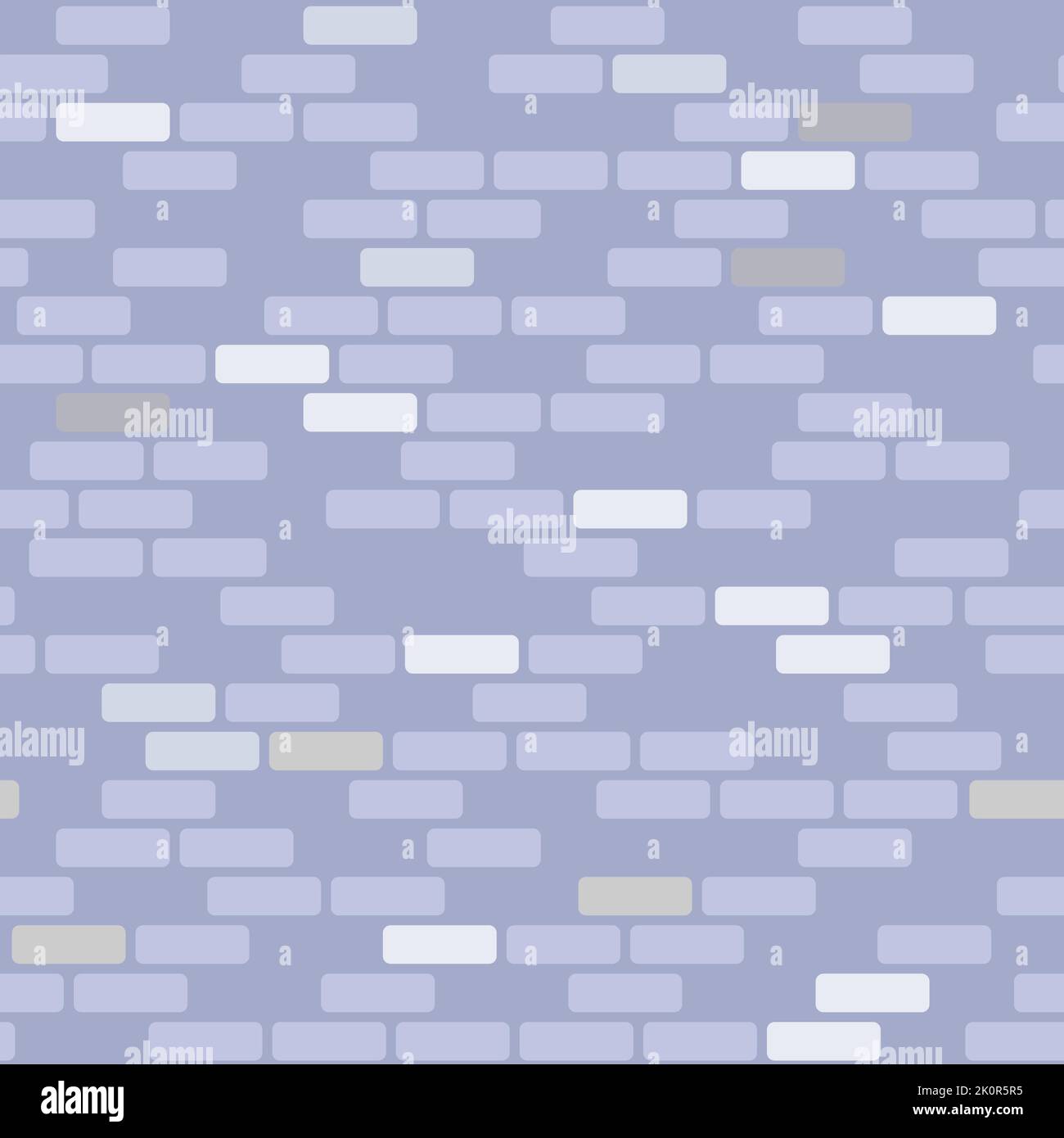 Brick wall seamless pattern. Gray brickwork repeating texture. Bricks ...
