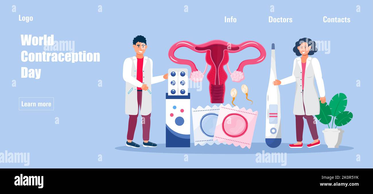 World Contraception Day on September 26th. Concept of awareness of ...